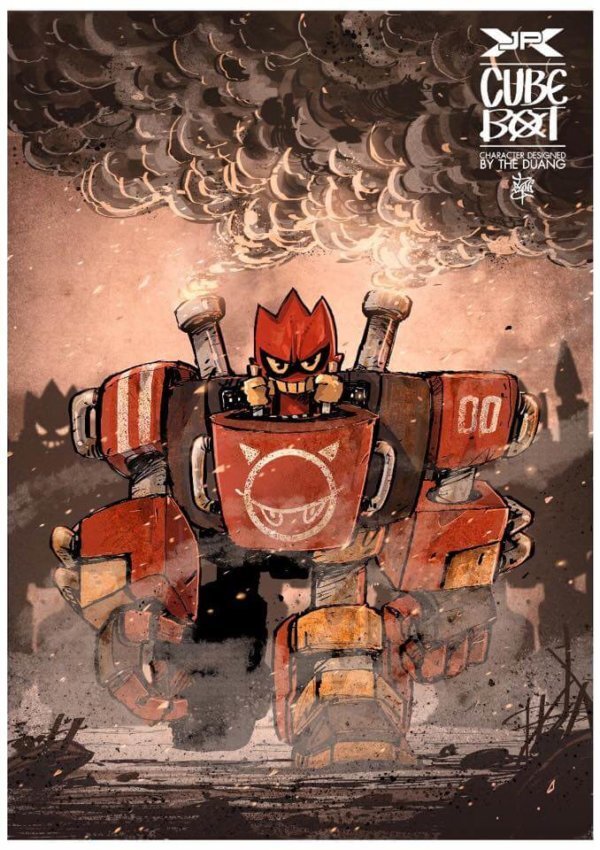 Cube Bot By JPX x THE DUANG GIVEAWAY - The Toy Chronicle