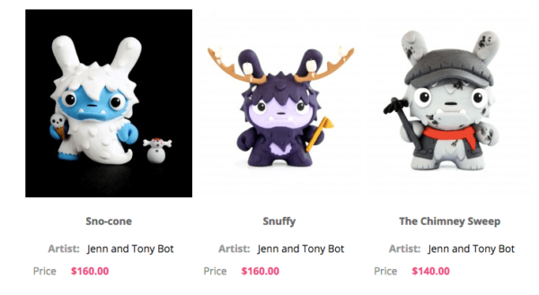 Cryptic Creatures - The Bots Solo Show at Clutter Gallery - The Toy ...