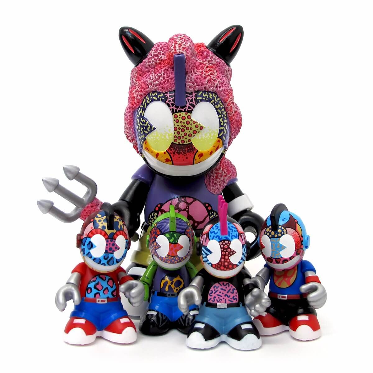 CODENAME Kidrobot Mascot Customs By Sekure D x Woot Bear - The Toy ...