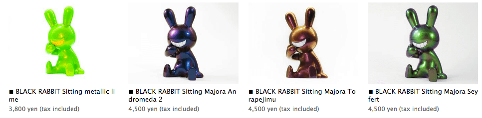 Black Rabbit Pastel Editions - The Toy Chronicle