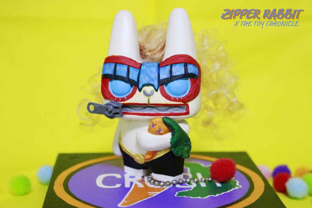 Zipper Rabbit is Ready to CRUSH Everyone at CUSTOMANIA! - The Toy Chronicle