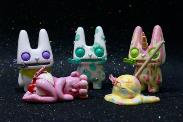 Eloise Kim TTF 2017 Zipper Rabbits - The Toy Chronicle