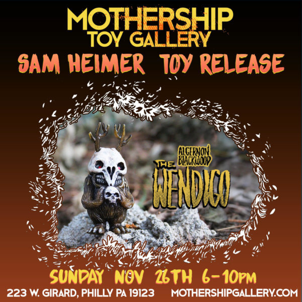 The Wendigo By Sam Heimer x Trashbury Toys x Igor Didenko x Mothership ...
