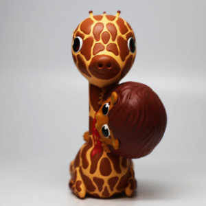 Giraffe & Lion - Adorable Circle of Life By Alex Solis - The Toy Chronicle