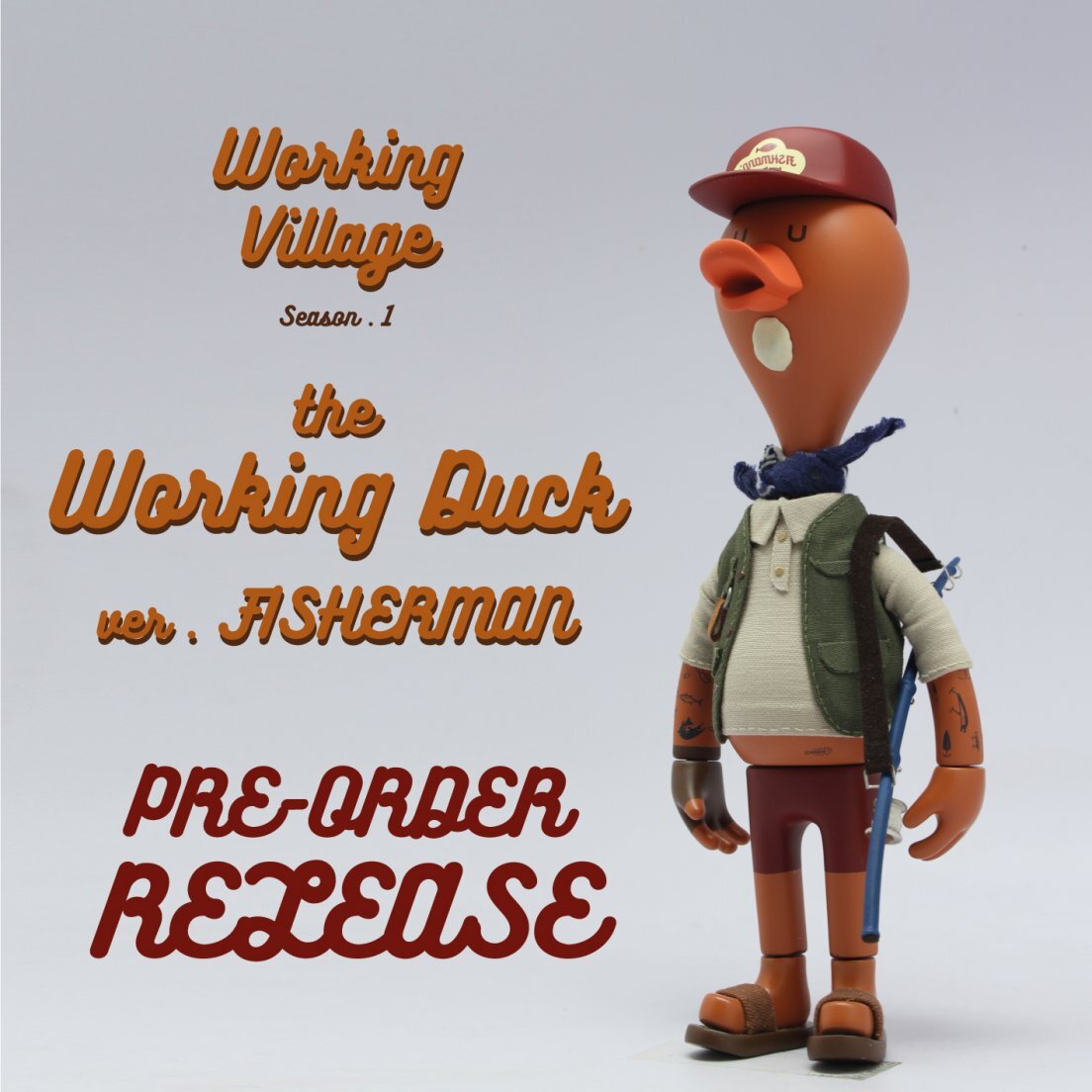 Working Village Season 1 The Working Duck By Nerdboy - The Toy Chronicle