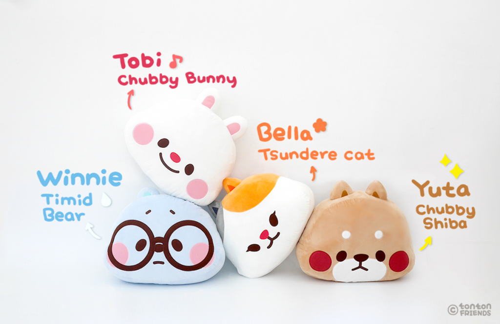 Tonton Friends Face Cushion Series By Tonton House - The Toy Chronicle