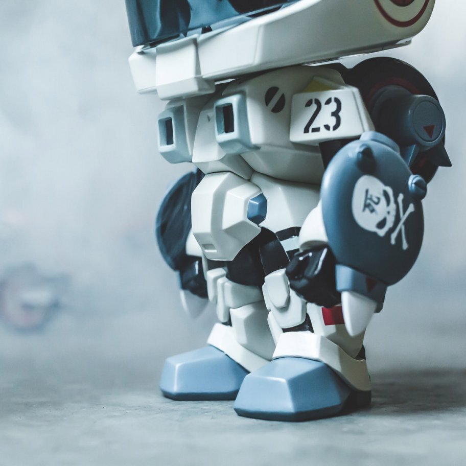 Skull Squadron Robotech Armor Cyclone Hunter By Huck Gee x BAIT x ...