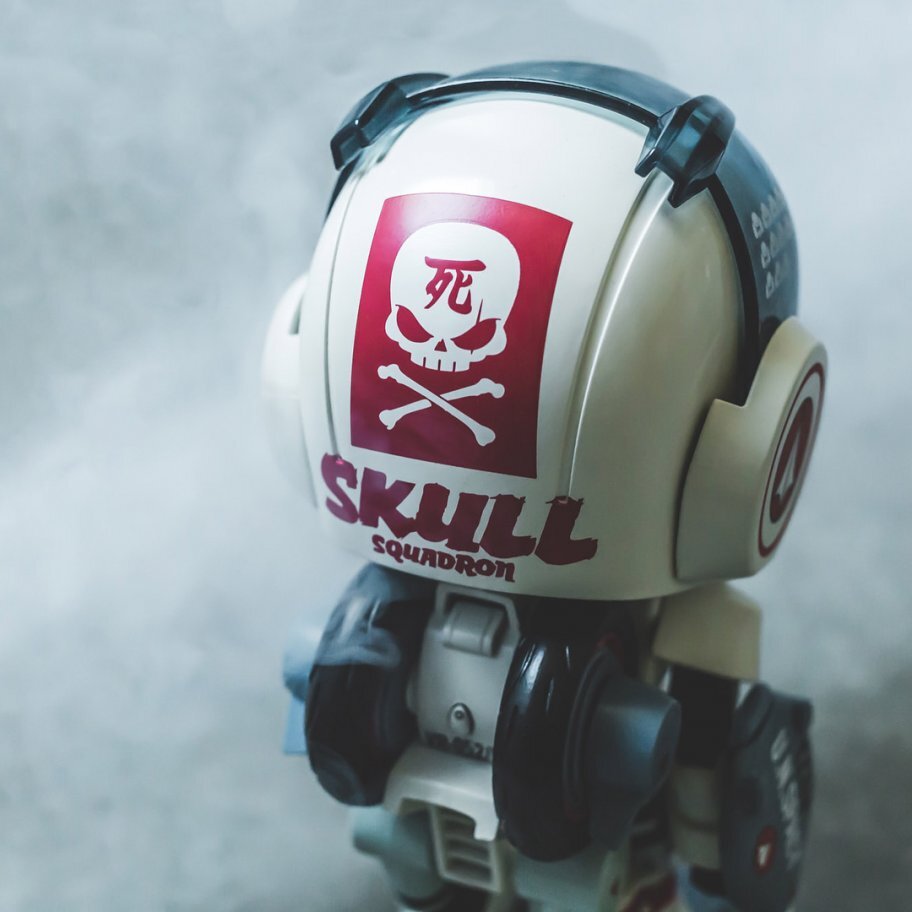 Skull Squadron Robotech Armor Cyclone Hunter By Huck Gee x BAIT x ...