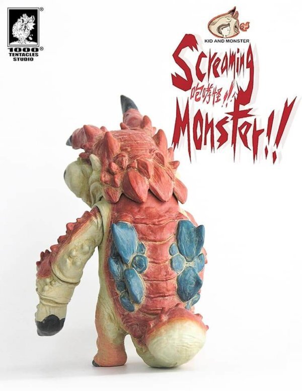 Screaming Monster - Scarlet Version By 1000Tentacles - The Toy Chronicle