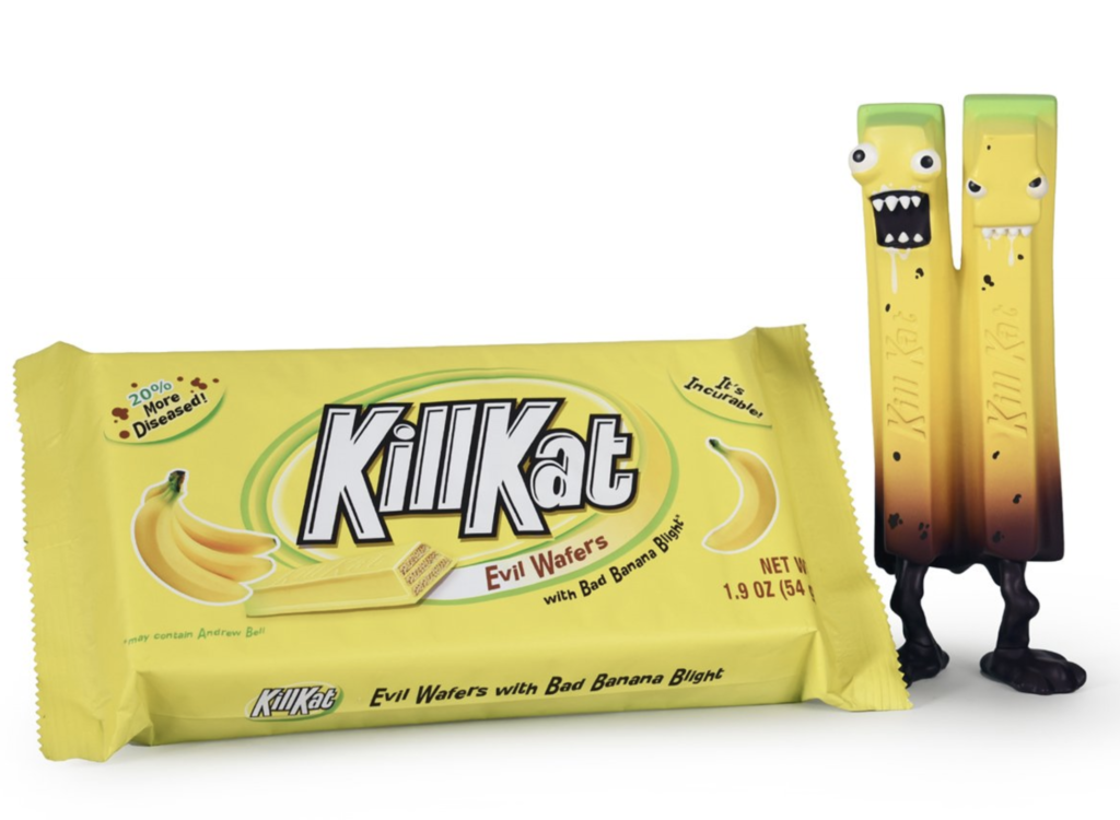 Kill Kat Bad Banana Blight edition By Andrew Bell x Nerdy Collectibles ...