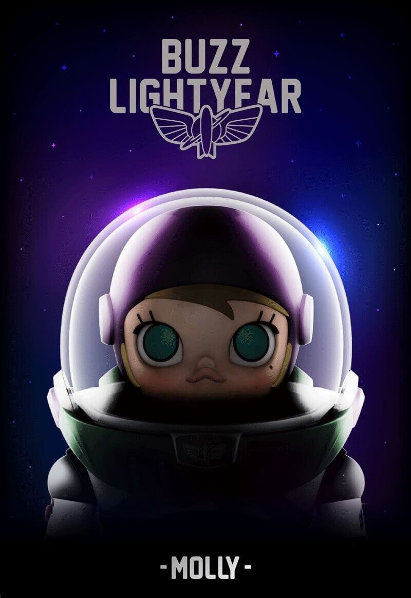 Deluxe Space Ranger BUZZ LIGHTYEAR Molly by Kenny Wong x POP MART - The ...