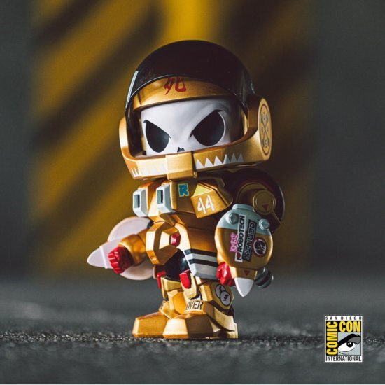 S. Head SKULL SQUADRON ROBOTECH ARMOR by Huck Gee x BAIT - The Toy ...