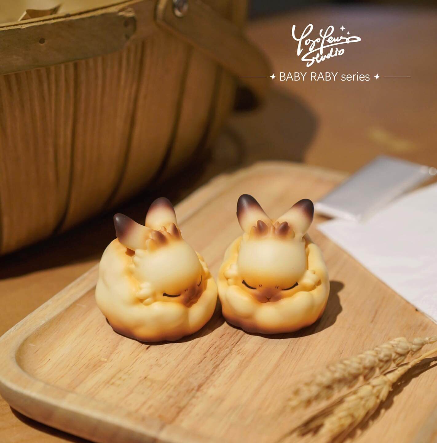 Caramel bread Cotton ball Raby by Yoyo Yeung - The Toy Chronicle