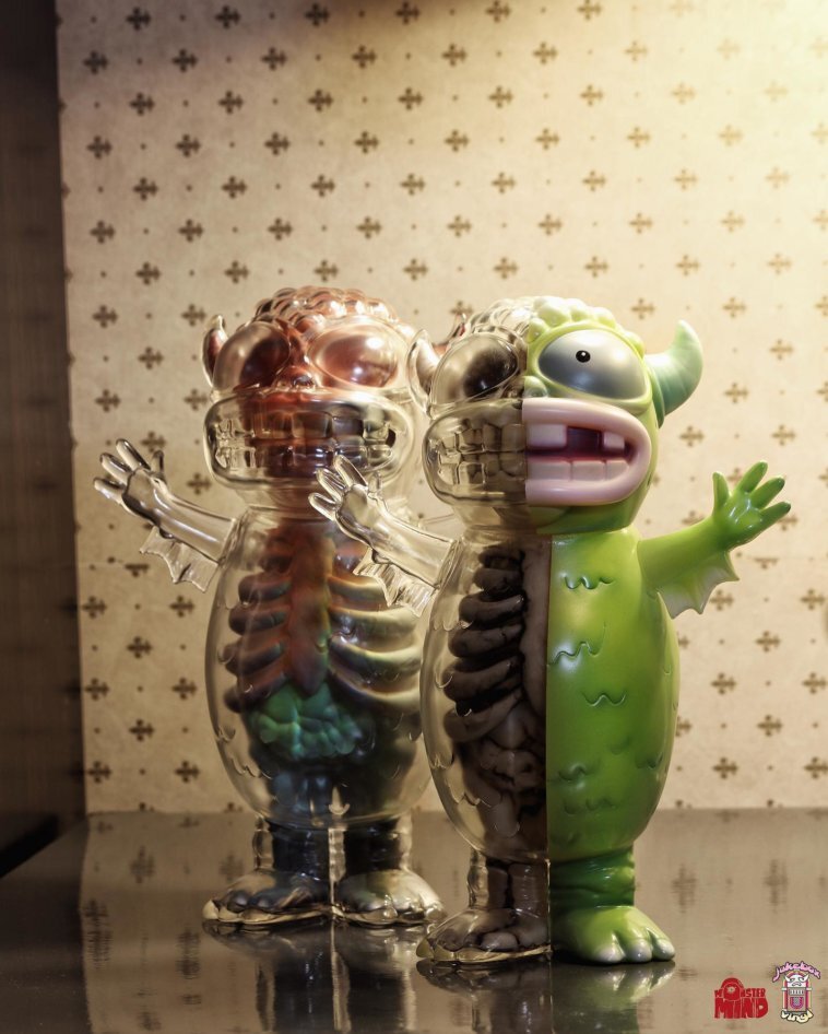 Mega Radical Greasebat (Skeleton ver.) - Two face & Rainbow by Jeff ...