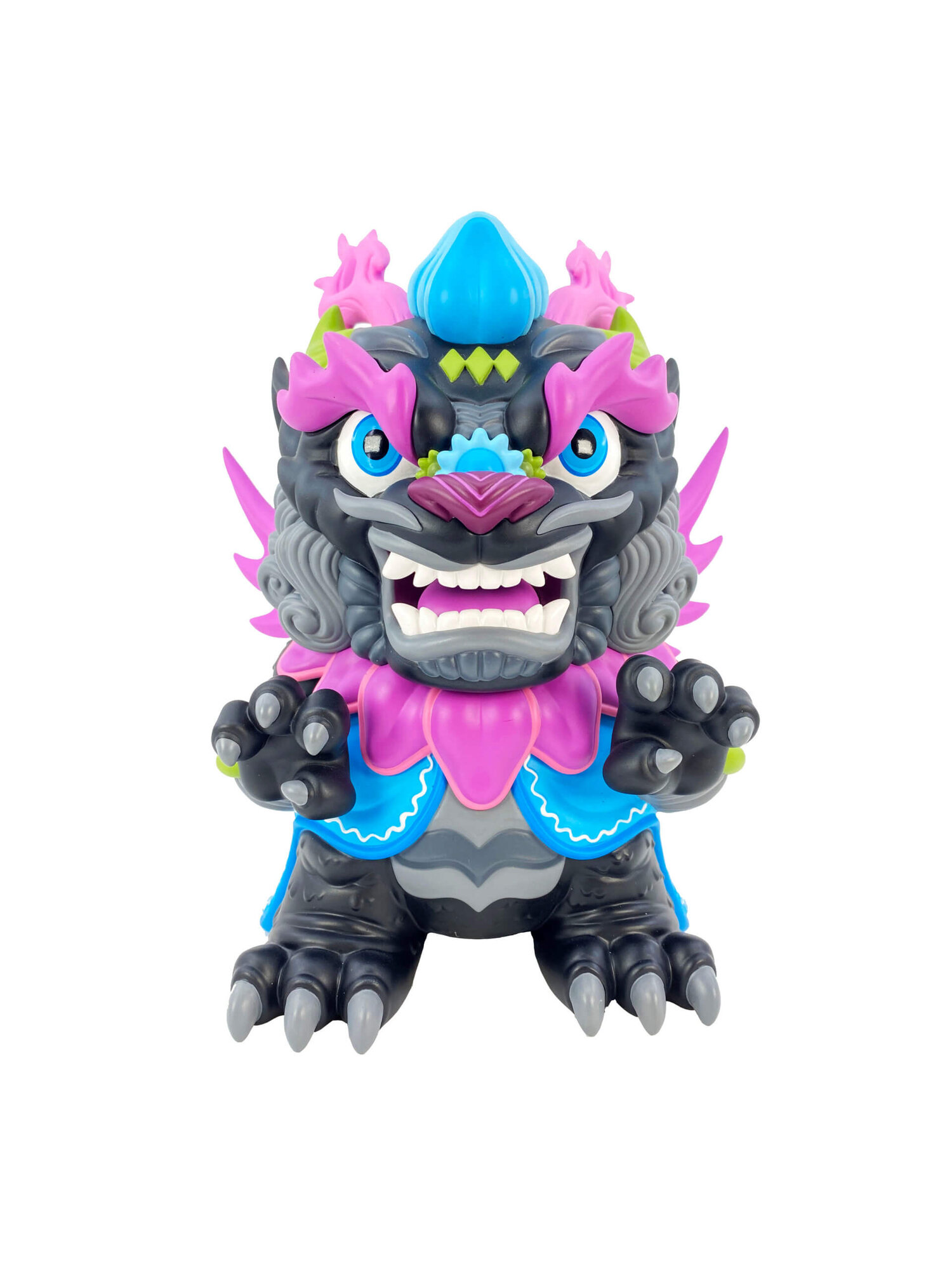 Dark Imperial Lotus Dragon by Scott Tolleson x 3D Retro - The Toy Chronicle