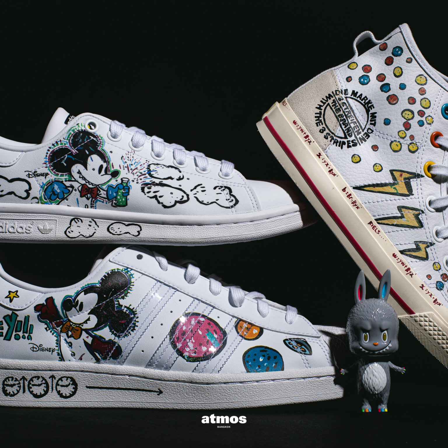 MINI LABUBU ATMOS (LBB-001) by Kasing Lung x How2Work [Atmos Exclusive ...