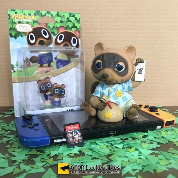 Rich Raccoon Fortune by DnHart13 x gnome collectables - The Toy Chronicle