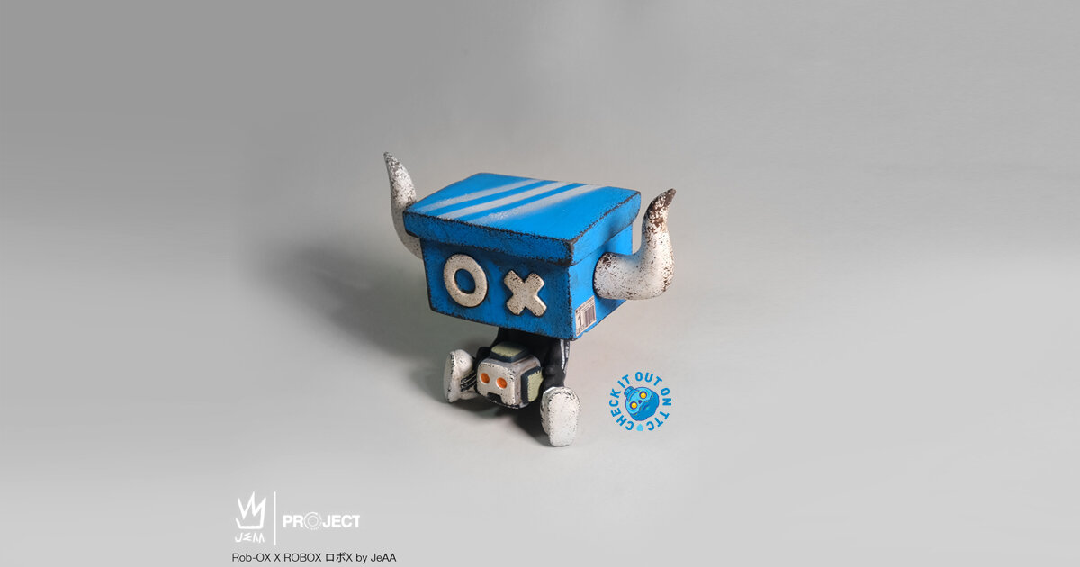 Rob-OX X ROBOX MKEYRWNLCK by JeAA x Project 7 to 1 - The Toy Chronicle