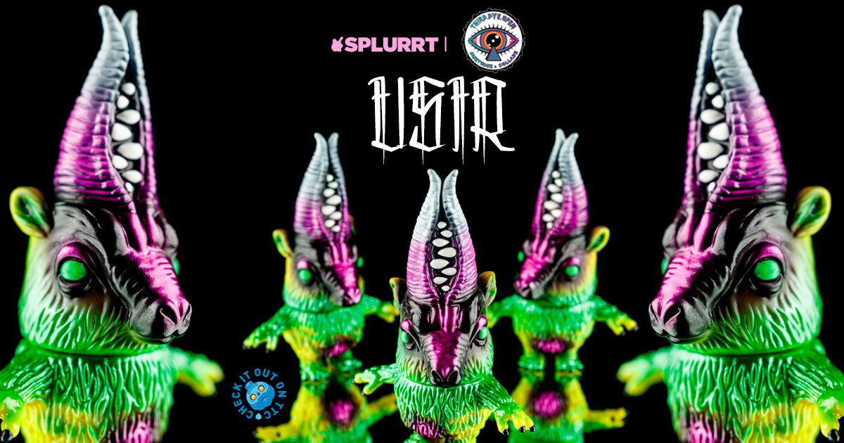 Splurrt x Thirddyeopen Mini Usir - The Toy Chronicle