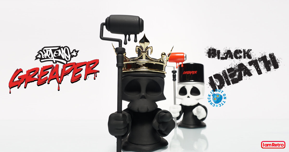 Black Death - Greaper by Sket-One x IamRetro - The Toy Chronicle