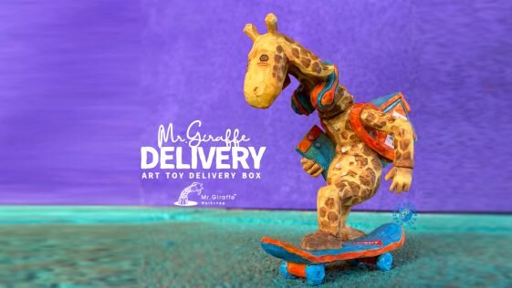 Mr Giraffe TTF 2017 By Kafka Poon - The Toy Chronicle