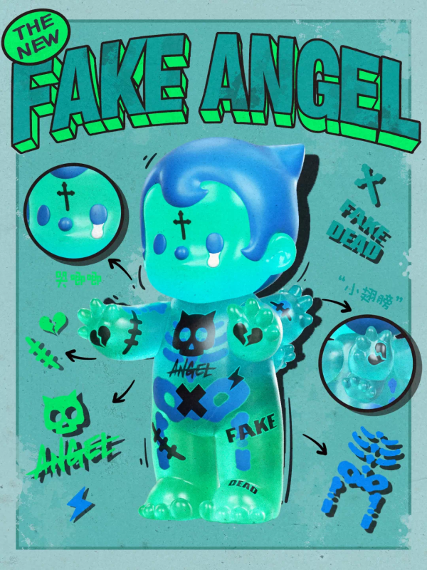 FAKE ANGEL First Generation by MoeDouble x We Art Doing - The Toy Chronicle