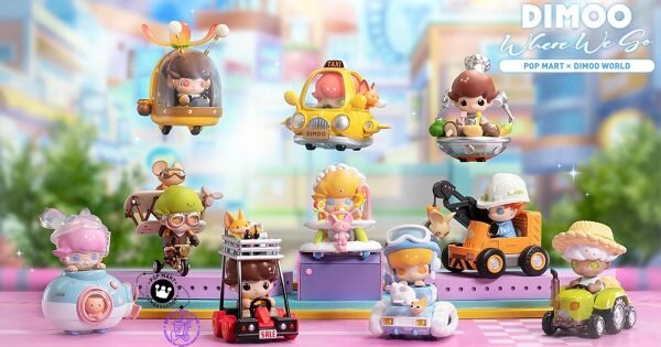 POP MART x Ayan Deng Dimoo World WHERE WE GO Blind Box Series - The Toy ...