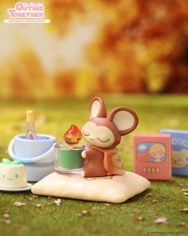 POP MART x Ayan Deng Dimoo World Go On An Outing Together Blind Box ...
