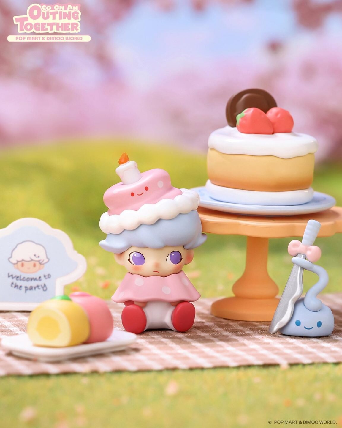 POP MART x Ayan Deng Dimoo World Go On An Outing Together Blind Box ...