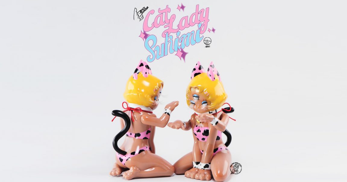 Cat Lady SUKIMI Shibuya Version by BLACK HUMOUR x ABAO - The Toy Chronicle