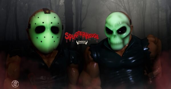 SPLATTERHOUSE & 2 RICK GLOW MASK Edition by Unbox Industries x Namco ...