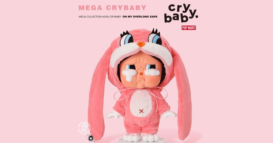 POP MART x Molly Yllom of Molly’s Factory MEGA COLLECTION 400% CRYBABY ...