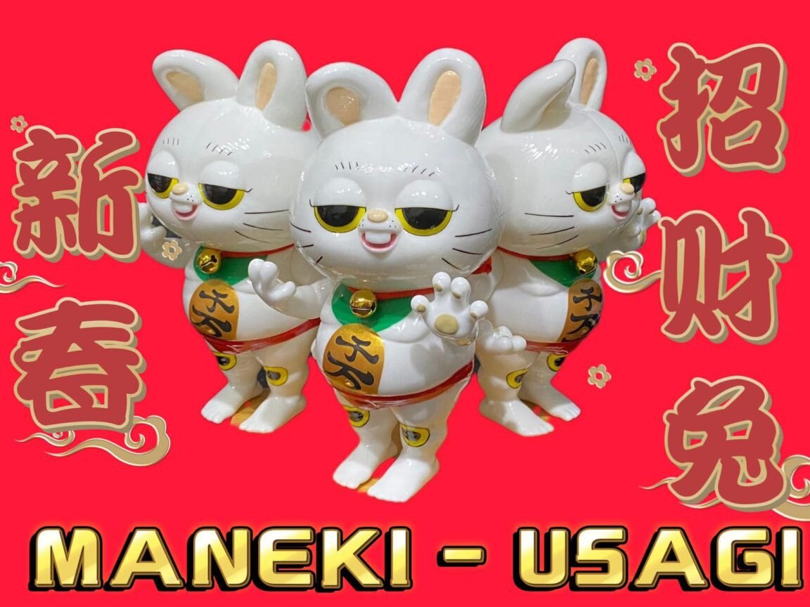 Kaiju One Presents MANEKI-USAGI The FORTUNE RABBIT - The Toy Chronicle