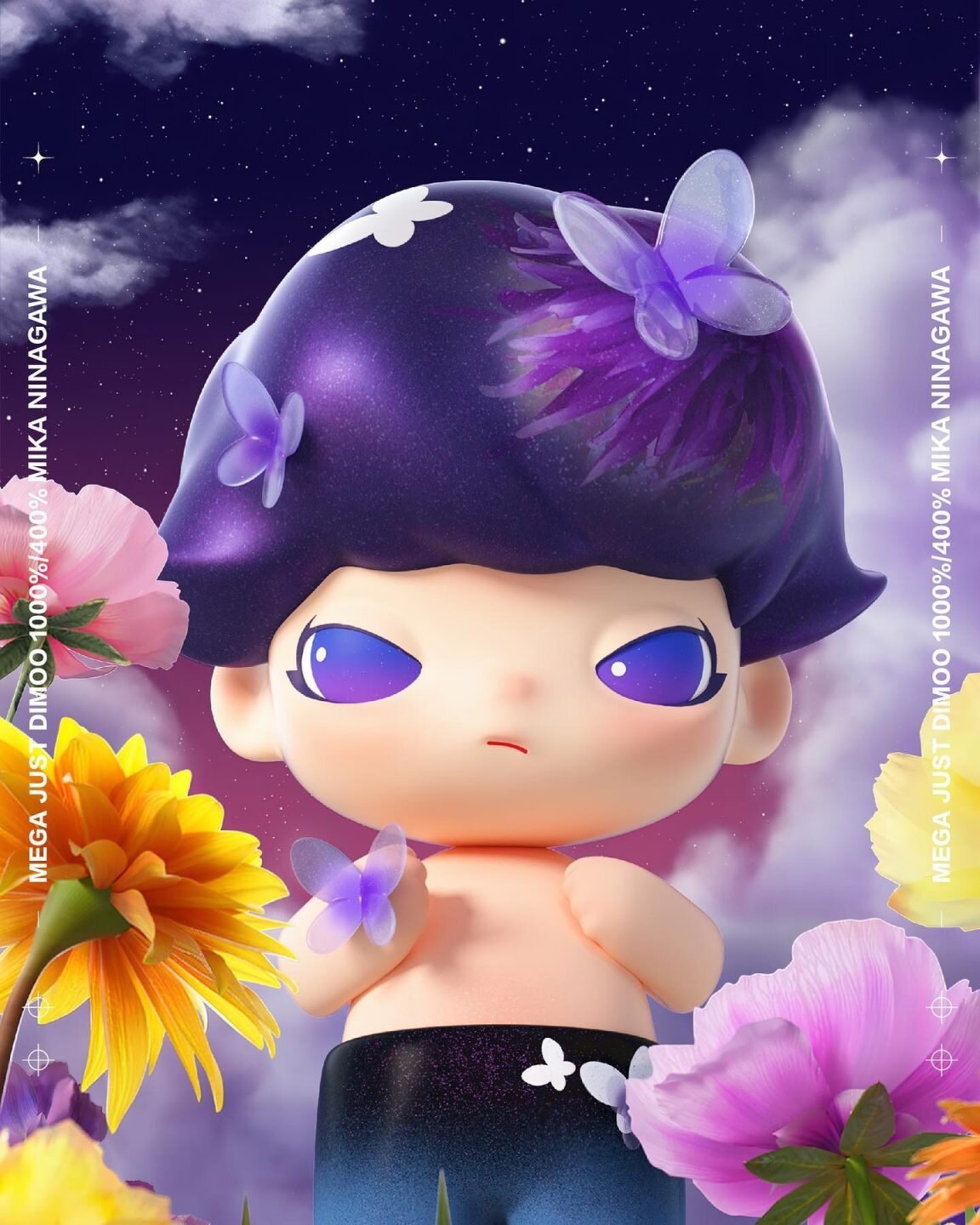 MEGA JUST DIMOO by MIKA NINAGAWA x POP MART - The Toy Chronicle
