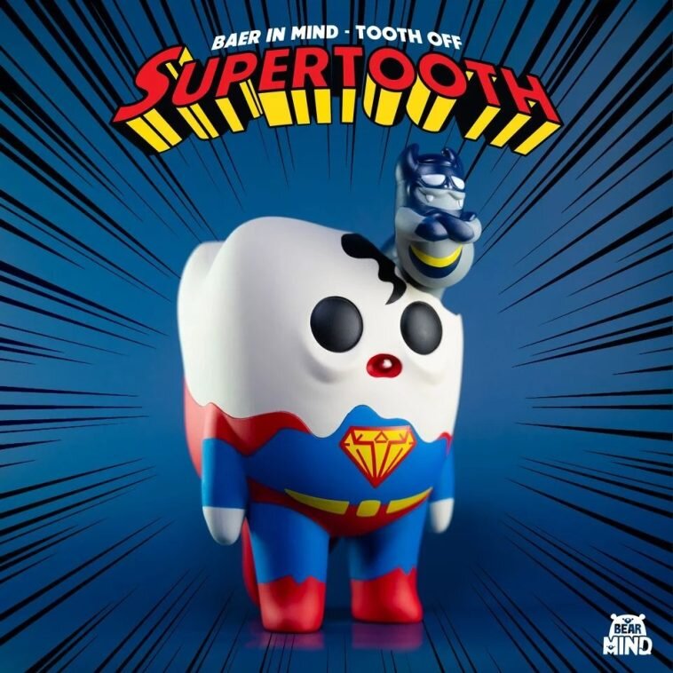 Bear In Mind Toys Tooth Off - SUPERTOOTH Edition - The Toy Chronicle