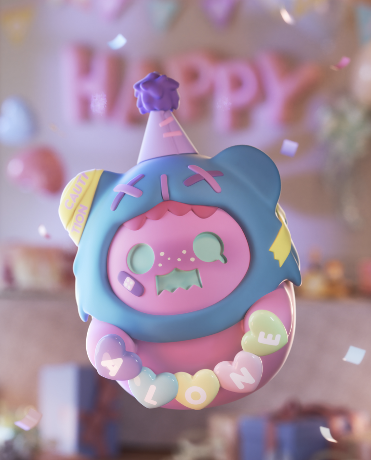 Shin Woo x Finding Unicorn Presents the BIRTHDAY ALONE Blind Box Series ...