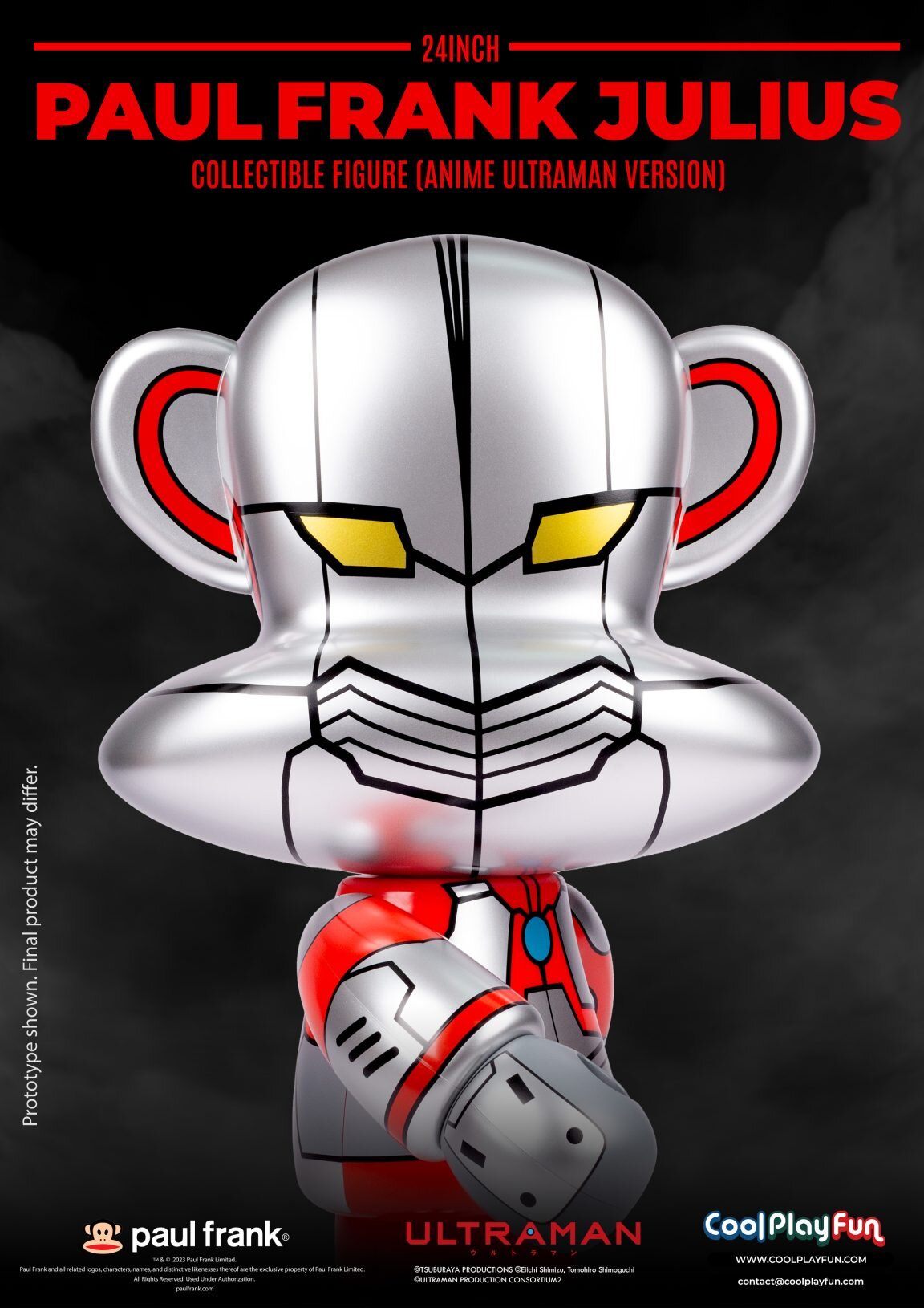 24inch Paul Frank Julius Ultraman Edition by Tsuburaya Productions x ...