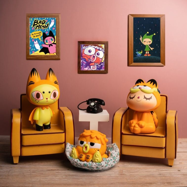 BAD MEAW GARFIELD Edition by Mueanfun Sapanake x Unbox Industries - The ...