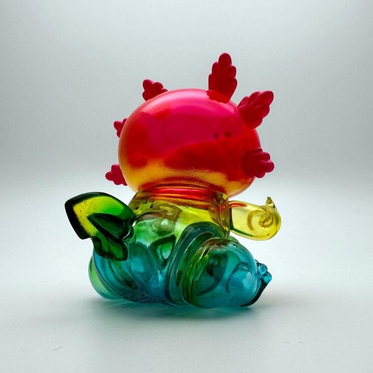 Macaroni Baby Rainbow StrangeCat Toys Exclusive by Grape Brain x Zendio ...
