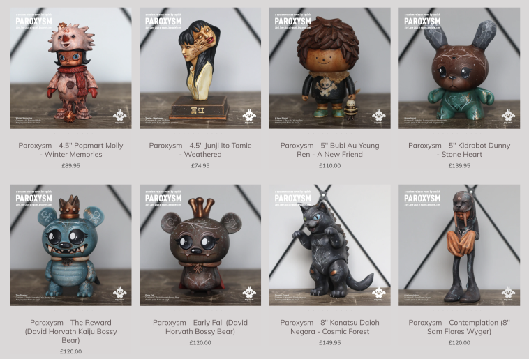 Squink Presents Paroxysm Releases - The Toy Chronicle