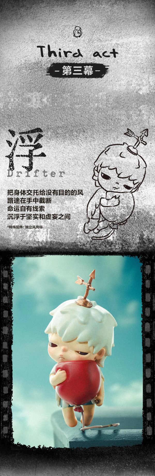 HIRONO MIME the show of identity Blind Box Series by Lang x Inner Flow ...