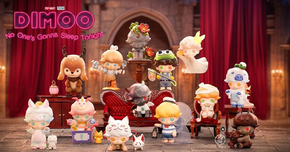 POP MART x Ayan Deng Dimoo World Presents DIMOO No One's Gonna Sleep ...