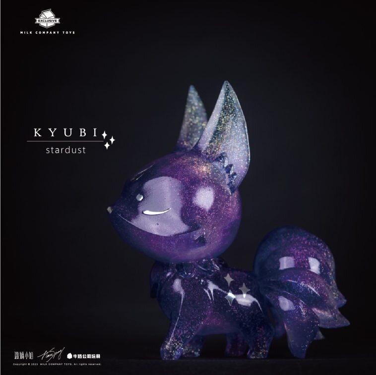 Nine Tails KYUBI STARDUST by Milk Company Toys - The Toy Chronicle