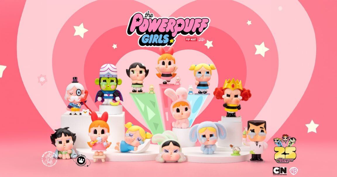 POP MART x Molly Yllom of Molly’s Factory Presents CRYBABY Powerpuff Girls Blind Box Series ...
